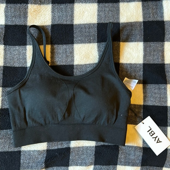 AYBL | Tops | Nwt Aybl Motion Seamless Sports Bra Size Med Black | Poshmark